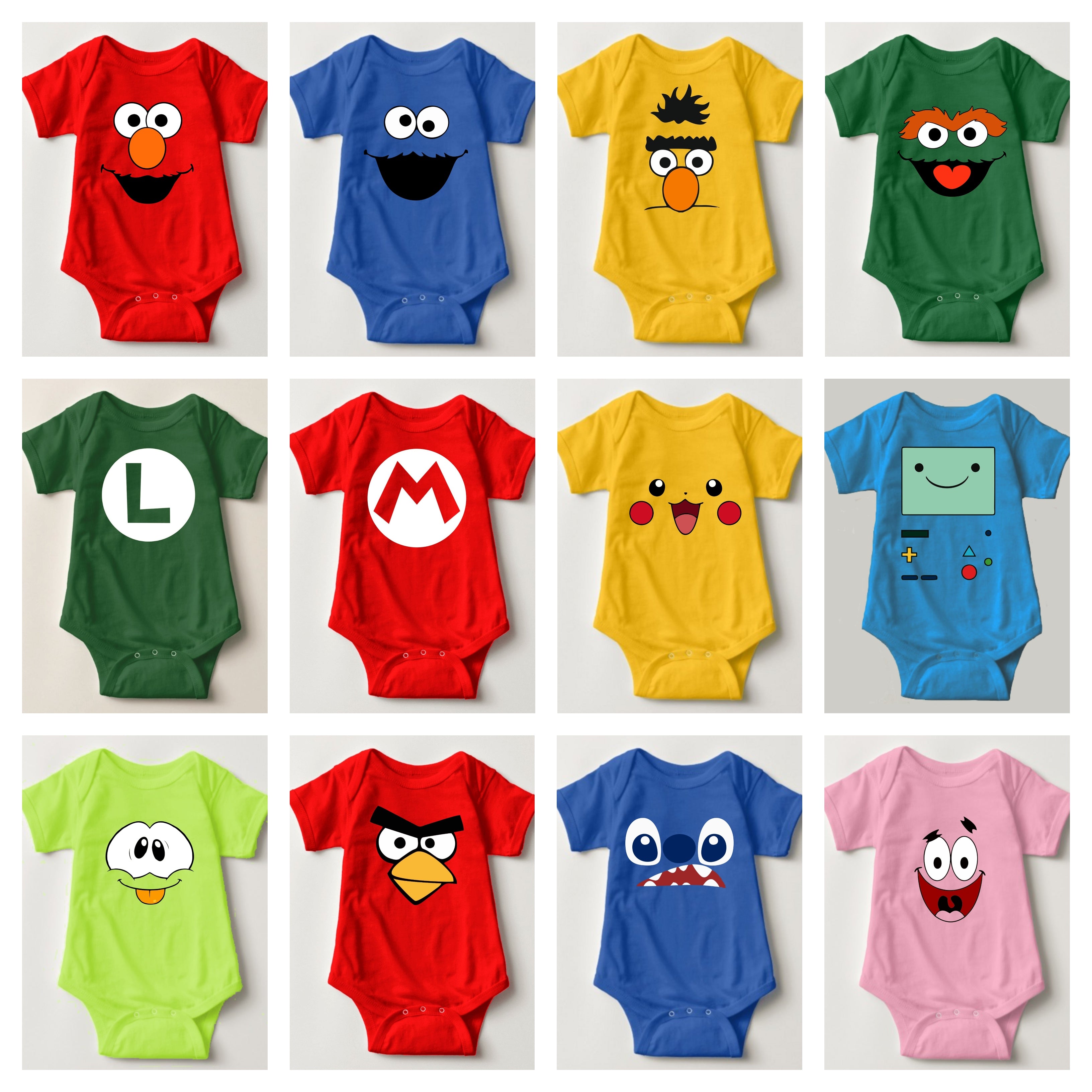 Baby Character Onesies Collection – MYSTYLEMYCLOTHING™